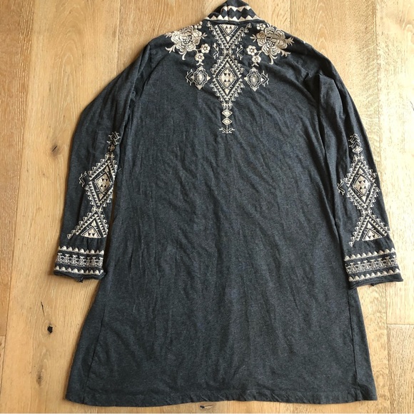 Johnny Was | Sweaters | Johnny Was Tulia Aztec Tribal Embroidered ...